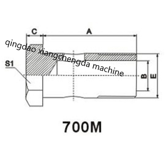 Hydraulic Metric Bolt Din7643, High Quality Hydraulic Metric Bolt ...