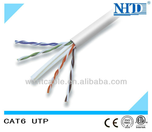 China Manufacturing Oem Pvc Jacket Communication Bare Copper Cat6 Utp ...