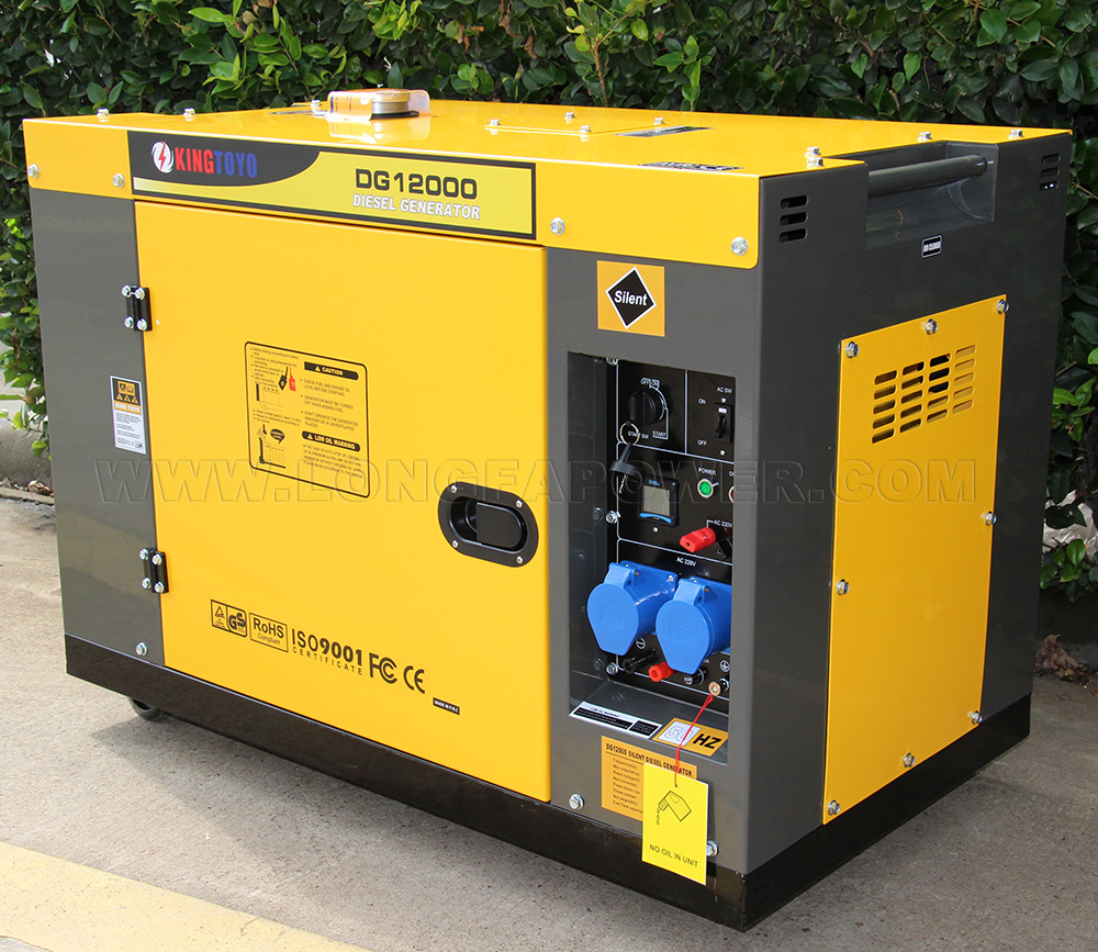 10kw To 12.5kva Silent Diesel Generators: Perkinstype 10000 Watt And ...