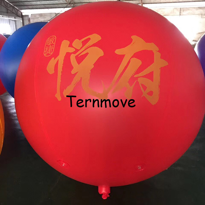4m 3.5m Giant Inflatable Balloon Colorful Advertising Helium Balloons ...