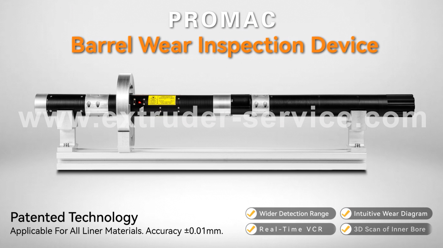PROMAC BARREL WEAR INSPECTION DEVICE