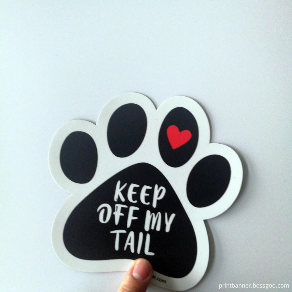 Custom Advertising Magnet Circle Sticker, High Quality Custom ...