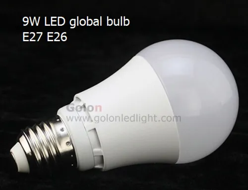A60 9w Led Global Bulb 800-900lm White Aluminum Housing A60 Led Bulb ...