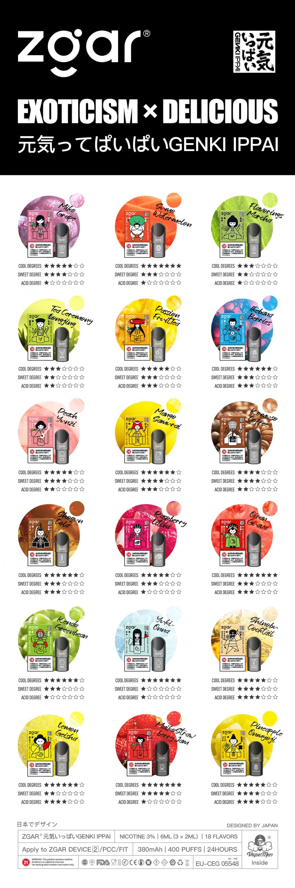 High Quality Zgar Vape Pods China Manufacturer