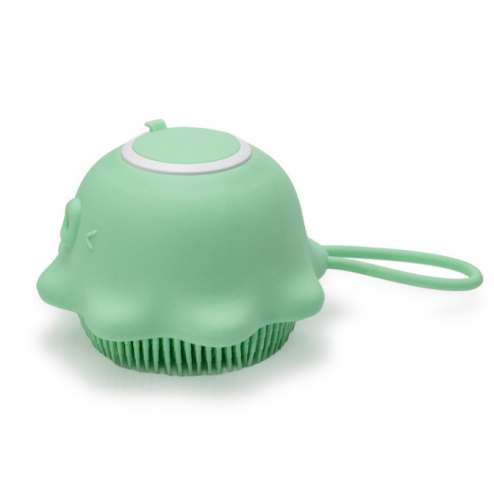 Custom Silicone Body Scrubber With Soap Dispenser, High Quality Custom ...