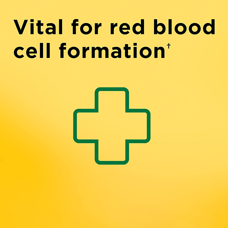 Halal Organic Vegan Iron Supplement Tablets For Red Blood Cell Support ...