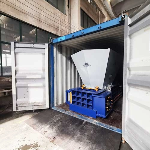 India Aluminum Cans Baling machine UBC Compress Baler Manufacturers ...