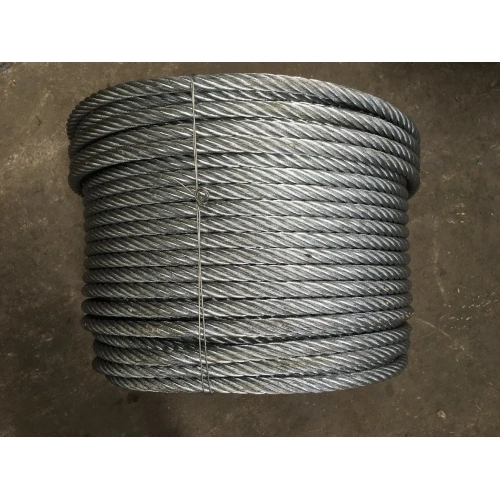 Electro Galvanized Steel Wire Rope 6X24 7FC Manufacturers, Electro ...