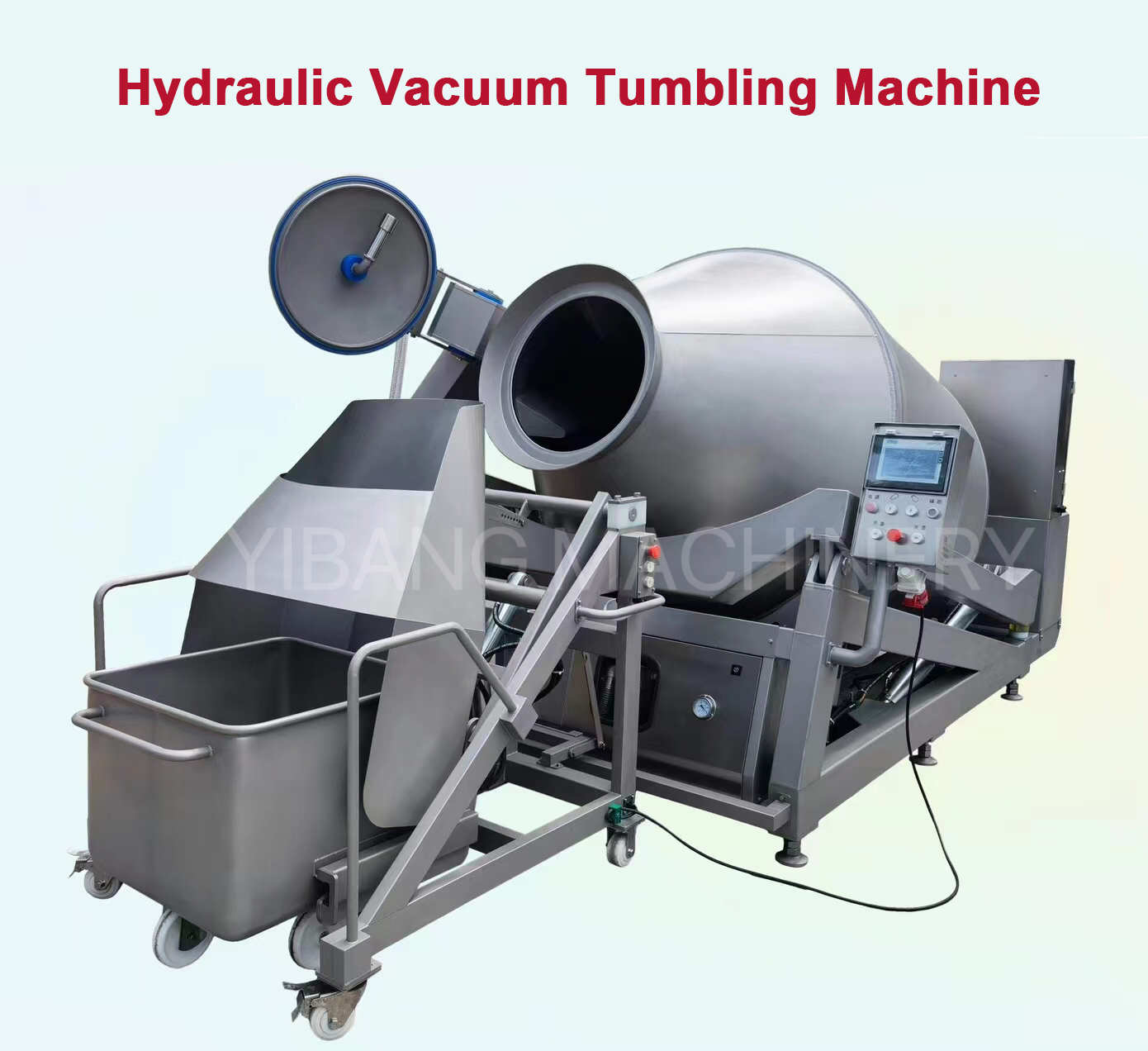 Hydraulic Vacuum Chicken Marinating Tumbler - Automatic Meat Roller ...