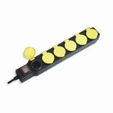 6 Way Power Strip Without On/off Switch, Waterproof, Europe/germany ...