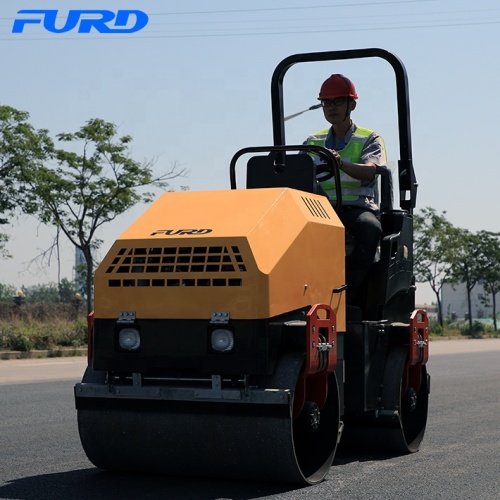 1.7 Ton Double Drum Ride-on Vibratory Rollers, High Quality 1.7 Ton ...