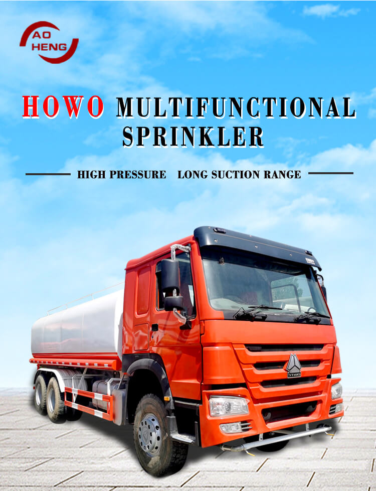 Used Sinotruck Howo Water Tanker Truck 6x4 - Factory Price For Sale ...