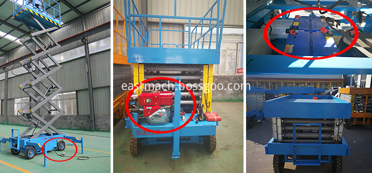 1.0t 8m Mobile Elevating Work Platform, High Quality 1.0t 8m Mobile Elevating Work Platform on ...