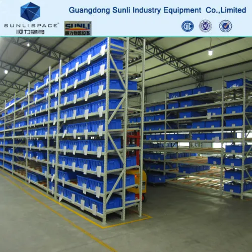 Galvanized Steel Roller Warehouse Self Slide Rack, High Quality ...