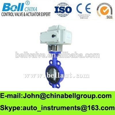 Wafer Motorized 12 Inch Butterfly Valves, High Quality Wafer Motorized ...