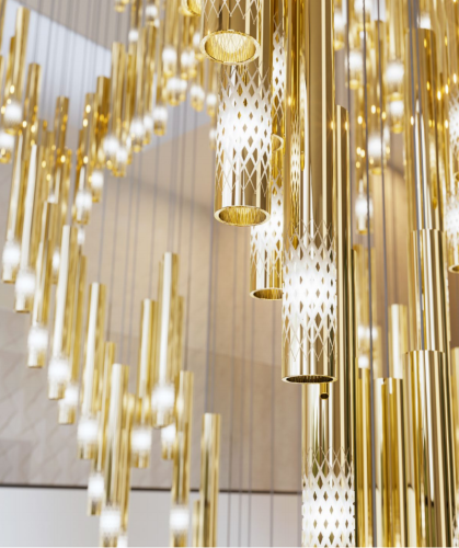 การปรับแต่งโรงแรม Lobby Crystal Lobby Lobby Crystal คุณภาพสูง การปรับ ...