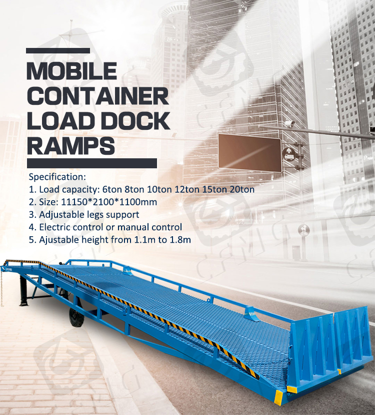 Container Terminal Equipment: Loading Ramps, Forklift Yard Ramps, And ...