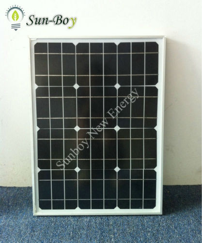 Monocrystalline Silicon 30w Solar Panel, High Quality Monocrystalline ...