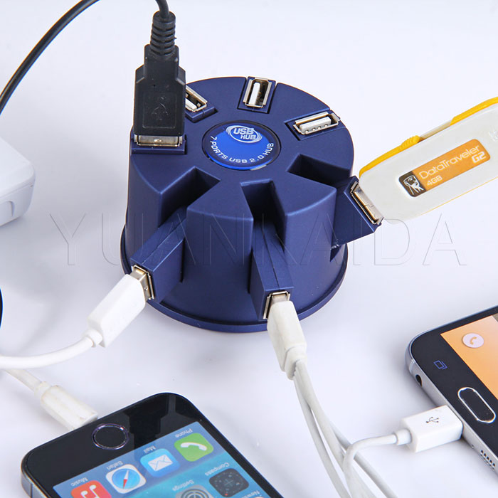 7 ท่าการ์ดฮับ Usb 2.0 รอบ คุณภาพสูง 7 ท่าการ์ดฮับ Usb 2.0 รอบ บน ...