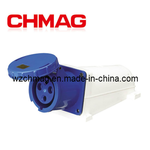 Waterproof Industrial Connector/industrial Socket Ip67 63a 2p+e, High ...