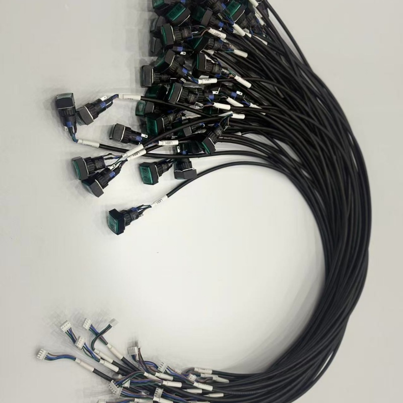 Custom Wiring Harness Connector Assembly Electrical Cable, High Quality ...