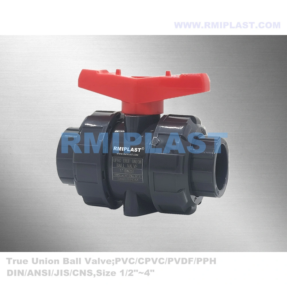 DN32 PVC Ball Valve DIN ISO China Manufacturers Suppliers Factory Exporter