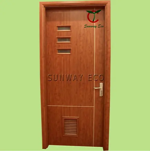 Interior Decorative Wpc Glass Door Wpc Entry Door (tcgd-06), High ...