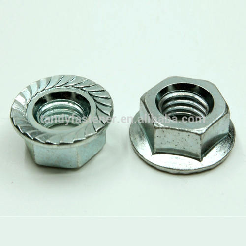 Din6923 Hex Flange Nut With Factory Price, M15 Special Nut 12 Point Hex ...