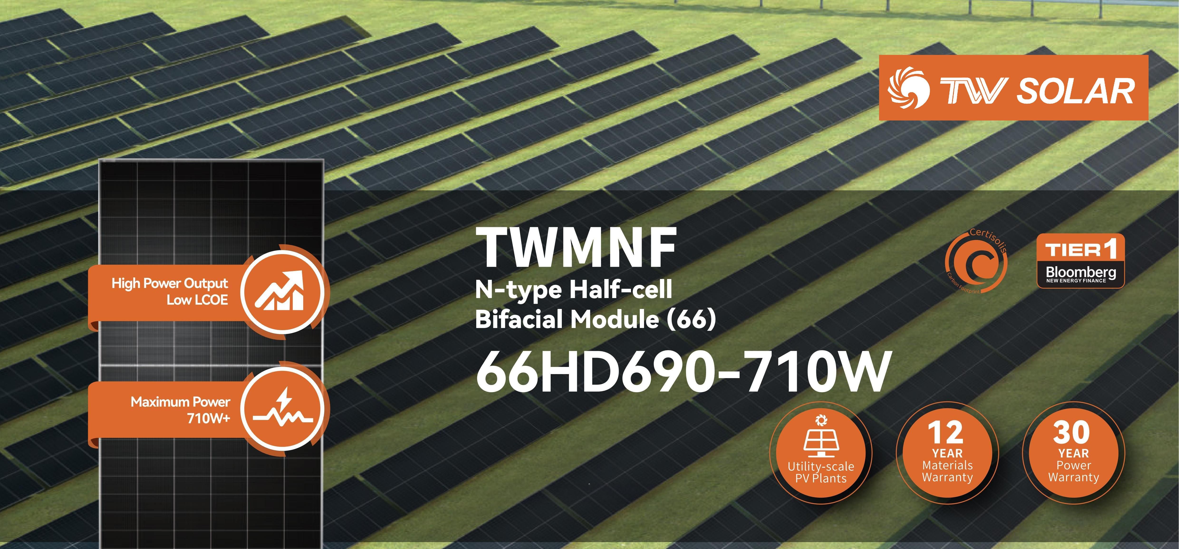 Tongwei N-type 700w Photovoltaic Panels: High Power Solar Solutions ...