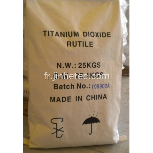 Chine Dioxyde de titane Rutile et anatase pour la peinture Fabricants