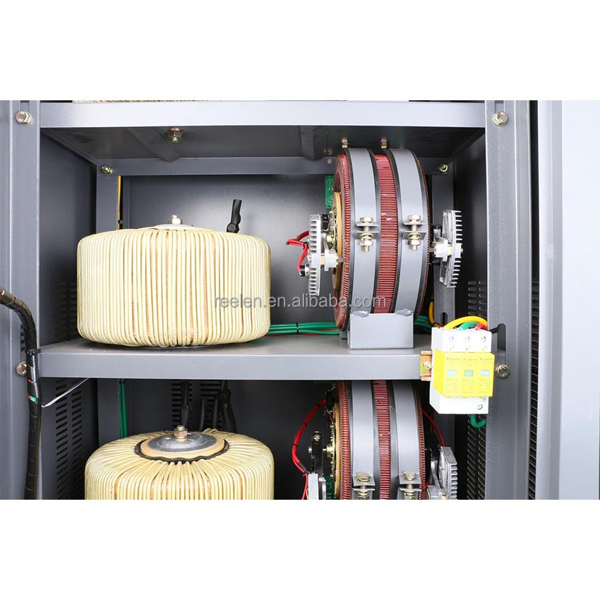 90kva 380v Tns-90kva Three Phase Ac Voltage Stabilizer With Servo Motor ...