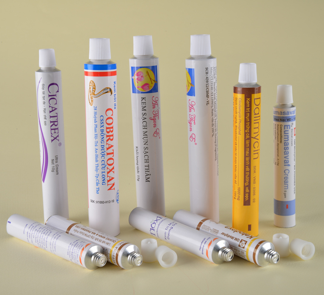 ขายส่ง Custom Made โลโก้อลูมิเนียม Tubes Pharmaceutical คุณภาพสูง ขาย ...