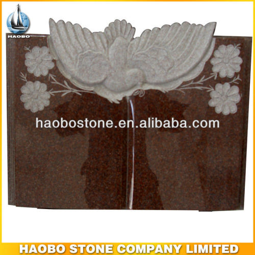 Book Monuments With Carvings In Red Granite, High Quality Book ...