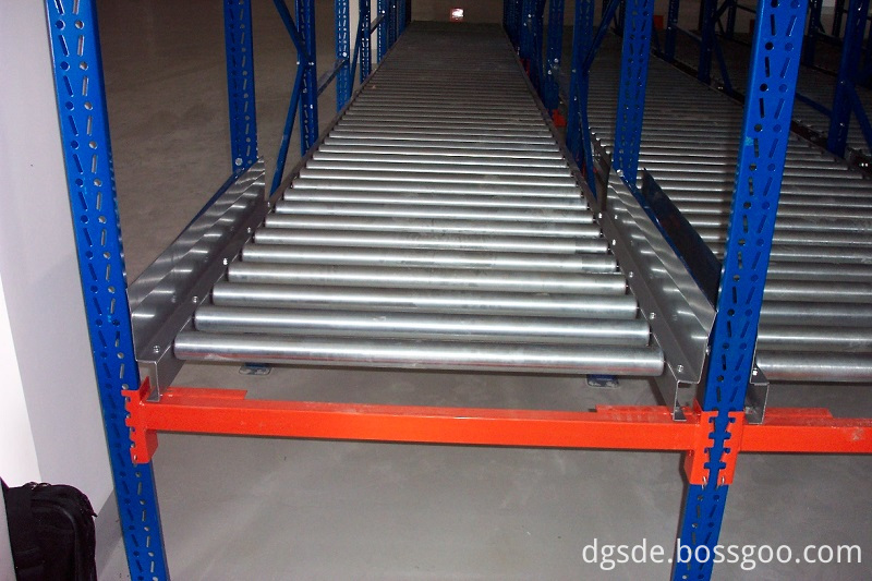 High Capacity Storage System Pallet Flow Racking, High Quality High ...