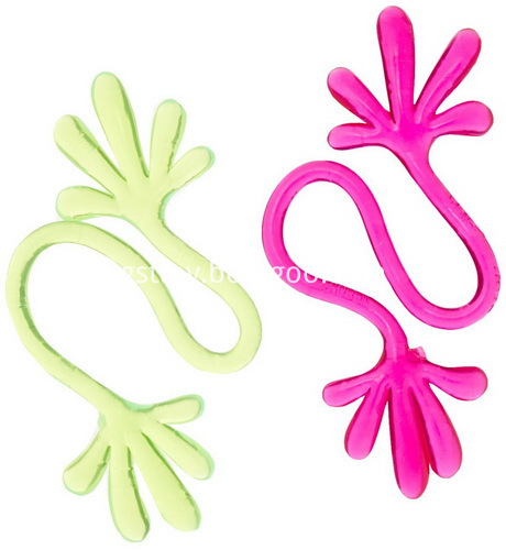 Neon Color Sticky Stretchy Wacky Hands, High Quality Neon Color Sticky ...