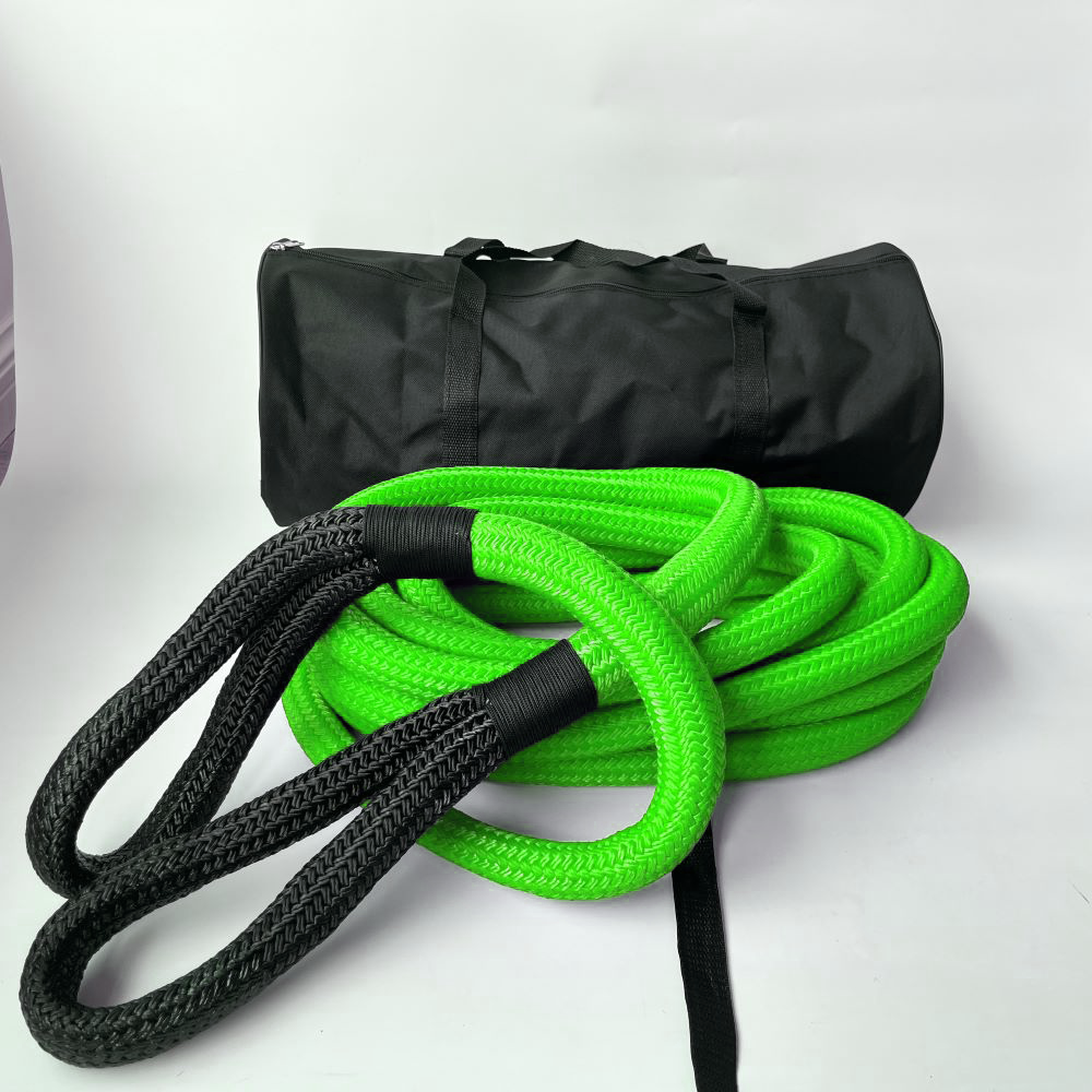 28mm 9m Reflective Kinetic Recovery Tow Rope, High Quality 28mm 9m ...