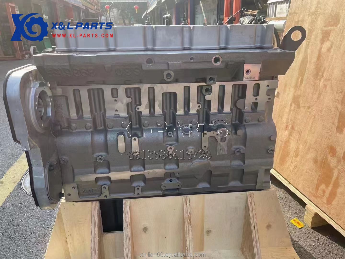 Long Block For Cummins 6cta8.3 Diesel Engine Compatible With Komatsu ...