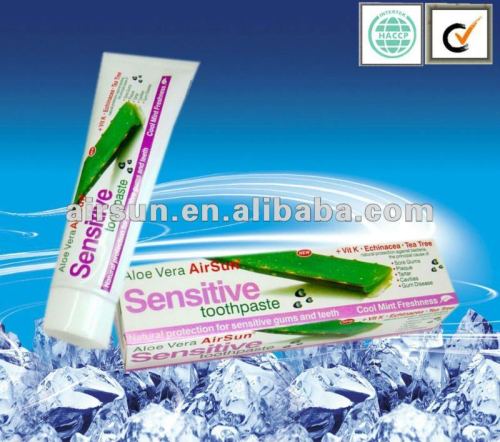 Aloe Vera Sensitive Toothpaste, High Quality Aloe Vera Sensitive ...