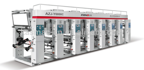 6 Color Rotogravure Printing Press Machine, High Quality 6 Color ...