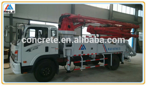 Small Concrete Boom Pump 24m Ml5181thb24, High Quality Small Concrete ...