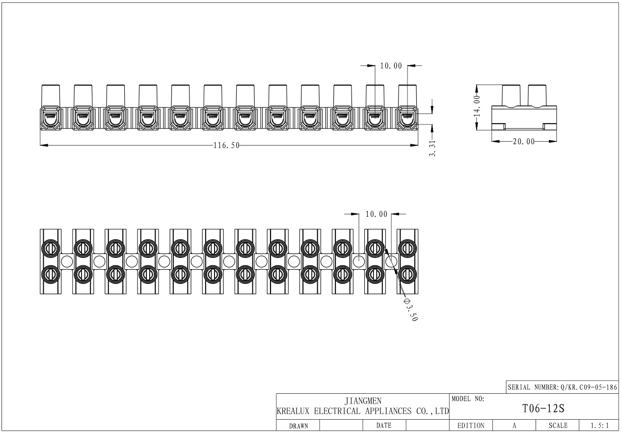 Safe Terminal Block For Circuit Installation, High Quality Safe ...
