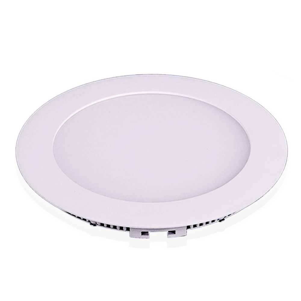 Ultra Thin Surface-mounted 12w Round Flat 12v Dc Led Light Panel, High ...