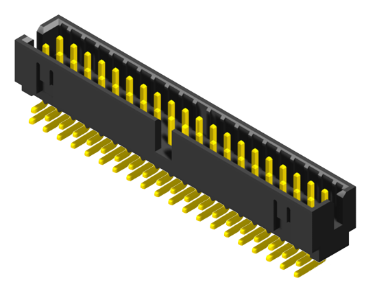 2.00mm(.079") Pitch Shrouded Pcb Box Header Through-hole/tht 90° H=6.40 ...