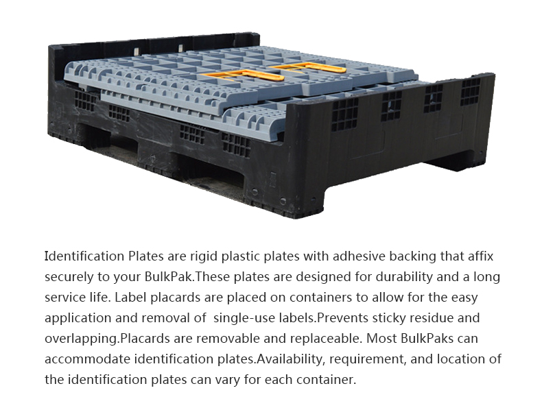 Chemical-resistant Plastic Pallet Bins And Crates 1200x1000 For ...