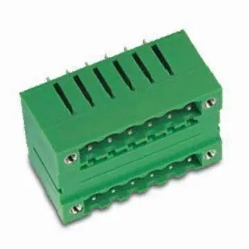 Dual Row Pcb Pluggable Terminal Blocks Connector With 5.0/5.08mm Pin ...