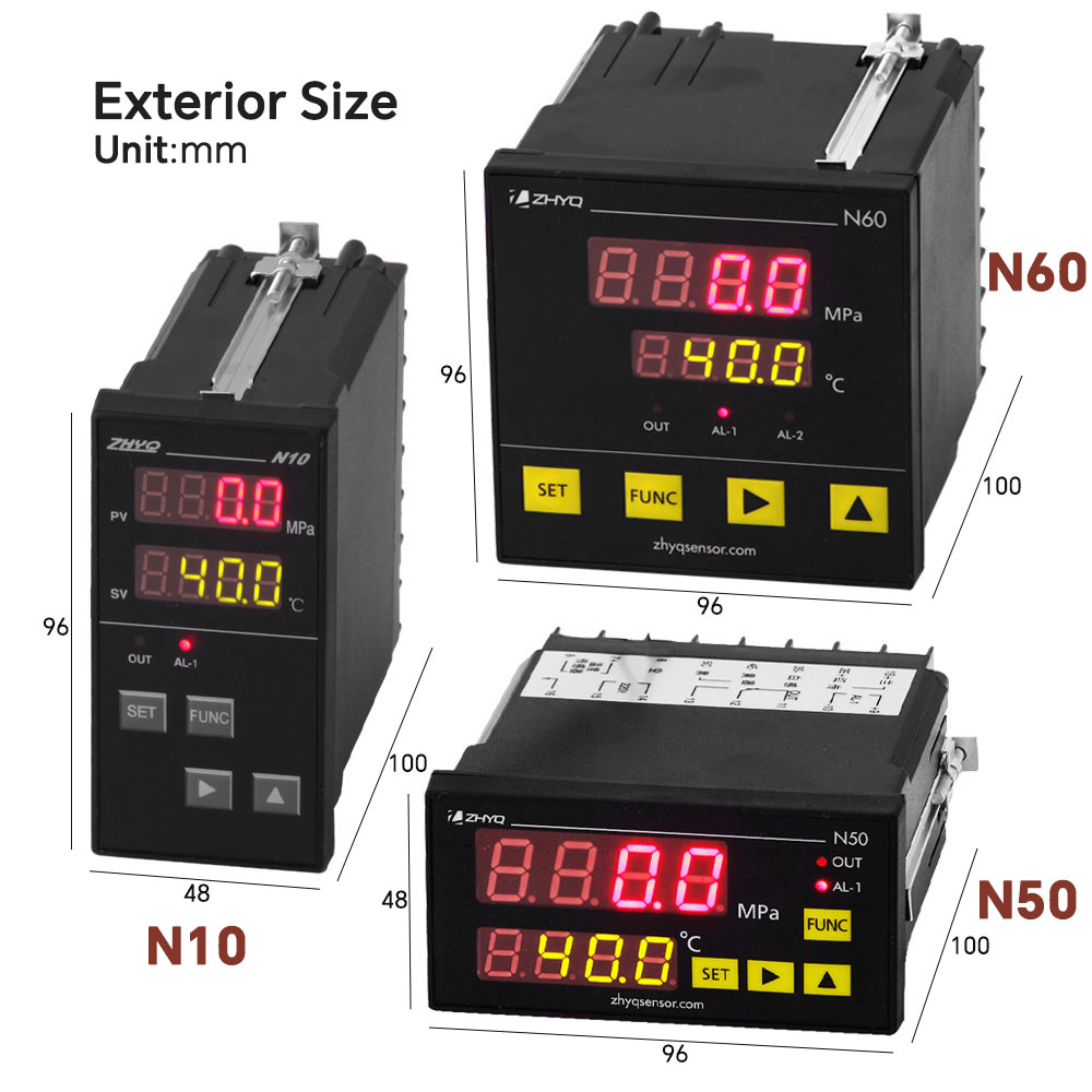 Universal Intelligent Led Display Temperature Pressure Controller, High ...