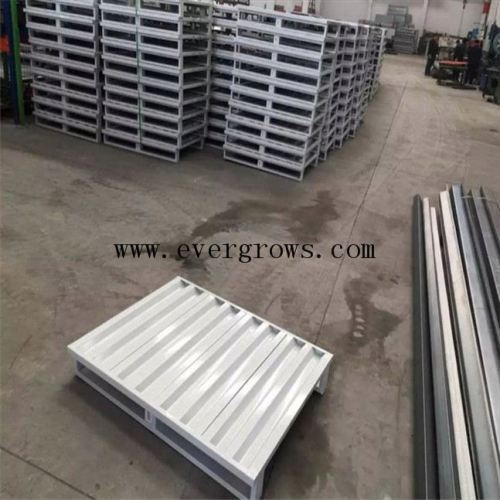 Single Face Stacking Steel Pallets Recycled Pallet, High Quality Single ...