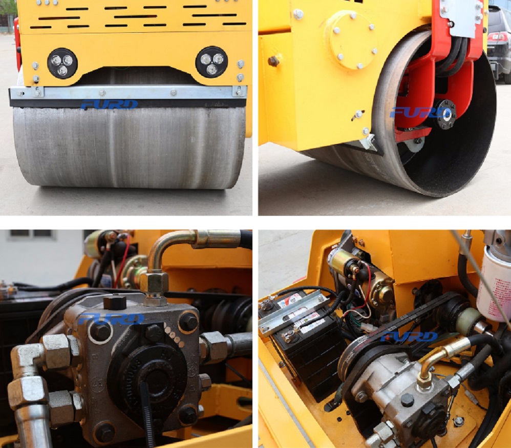 Mini Smooth Wheel Roller Compactor, High Quality Mini Smooth Wheel ...