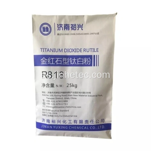 China Jinan Yuxing Titanium Dioxide R818 Rutile Fabricantes