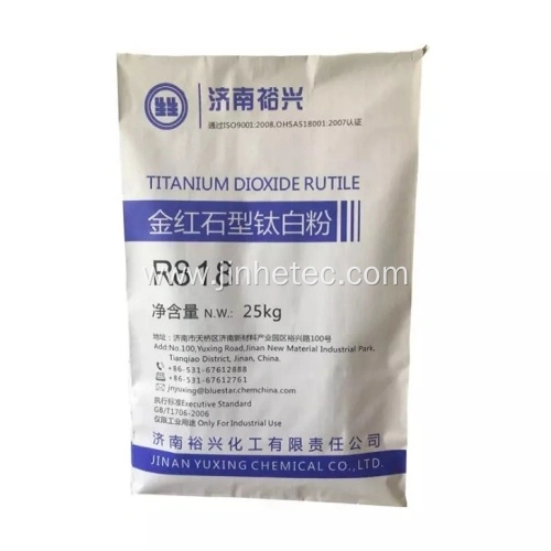 Yuxing Titanium Dioxide TiO2 R818 Powder Coating Paint China ...